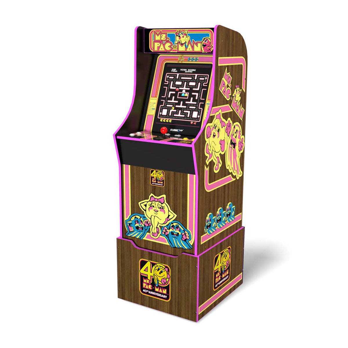 Arcade1Up Ms. Pac-Man 40th Anniversary Edition – Celebra 40 Anni di ...